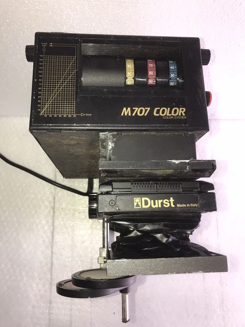 DURST M707 COLOR SYSTEM - COLOUR ENLARGER - head only - sold as seen ...