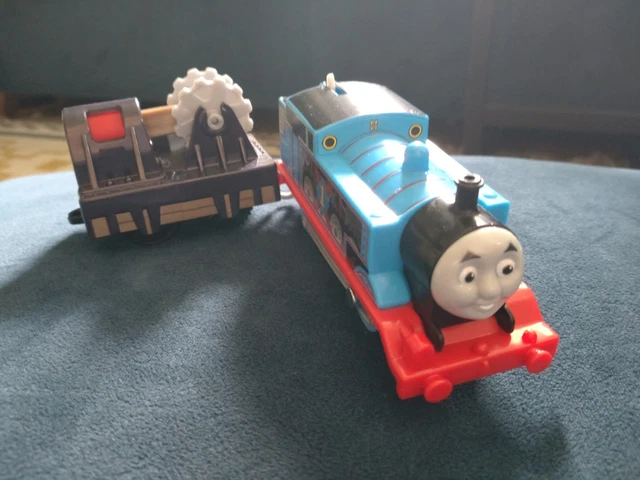 MATTEL THOMAS THE Tank Engine 2019-22 Motorised Train & Carriages £12. ...