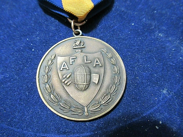 SELTENE AFLA MEDAILLE, Amateurfechtliga Von Amerika, 1958-59, Dr ...