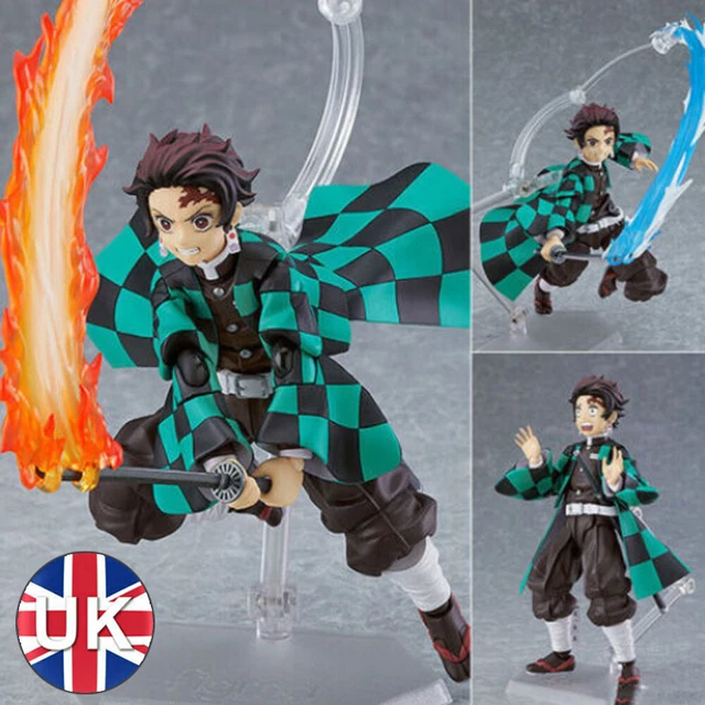 FIGMA 498 DEMON Slayer Kimetsu No Yaiba Tanjiro Kamado PVC Figure Toy ...