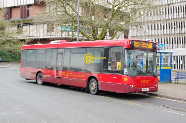 SELECT BUS SERVICES, Scania K230UB-Scania Omnilink. 4x6" Photograph £1. ...