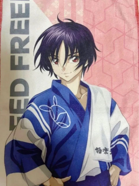 SERVIETTE GUNDAM SEEDOM Gokurakuyu 2024 Shinn Asuka 200 x 800 mm JAPON ...