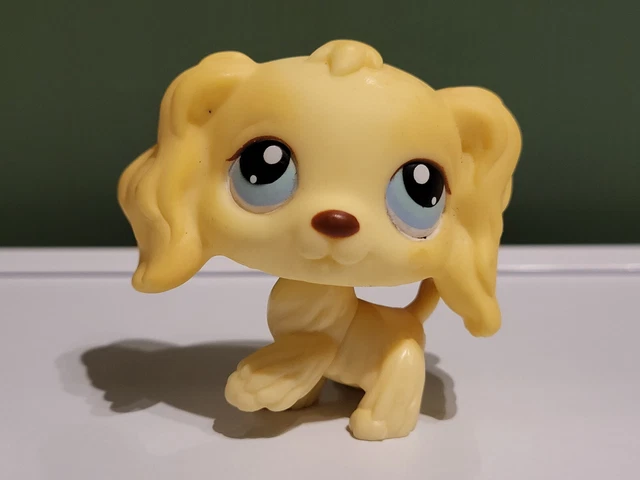 LPS #91 LITTLEST Petshop Original Authentique Chien Epagneul Dog ...