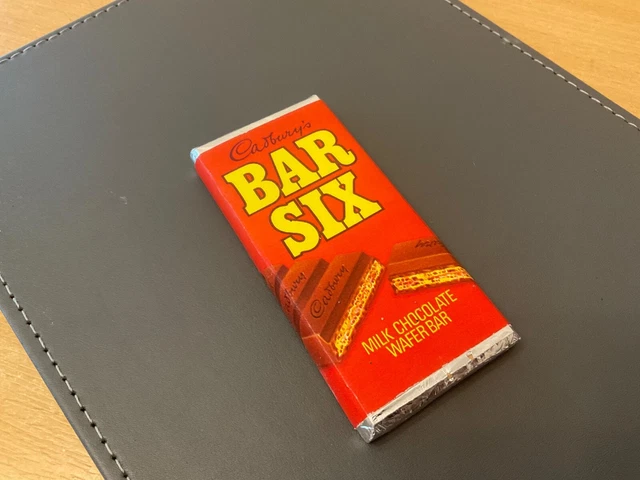 VINTAGE CADBURY’S BAR Six Chocolate Bar . Original Shop Display Only ...