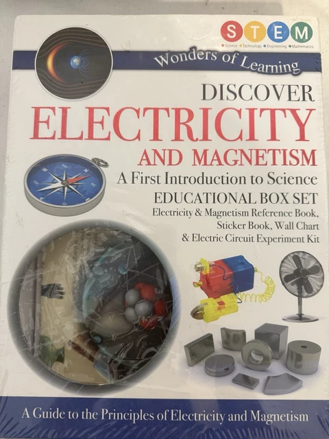 DISCOVER ELECTRICITY AND Magnetism Wonders of Learning STEM - New ...