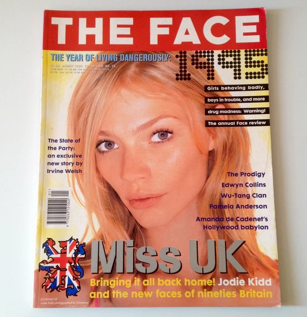 THE FACE MAGAZINE - January 96 - Jodie Kidd, The Prodigy, Wu-Tang Clan ...