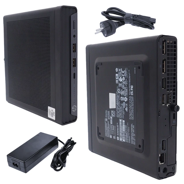 HP ELITEDESK 800 G6 mini PC i5-10500 bis zu 32GB RAM 1TB SSD Win 11 Pro ...