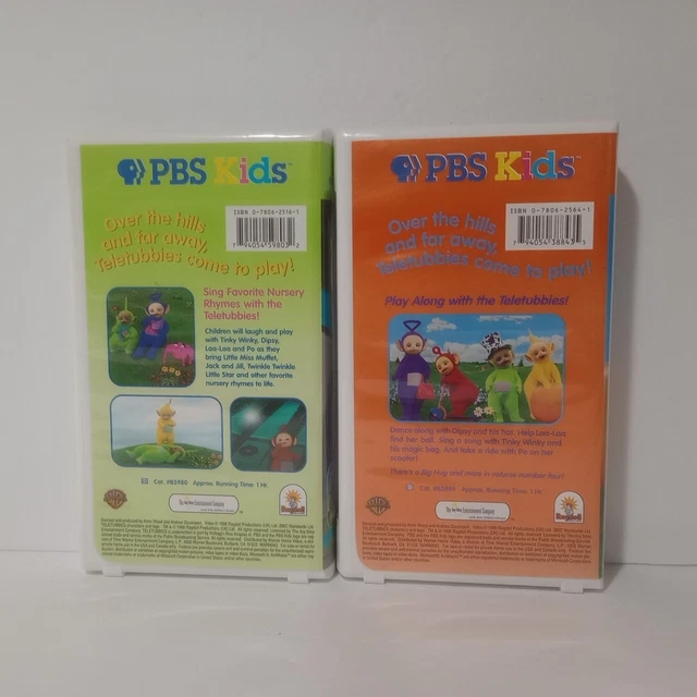 PBS KIDS VHS Tapes Teletubbies Favorite Things & Nursery Rhymes £10.64 ...