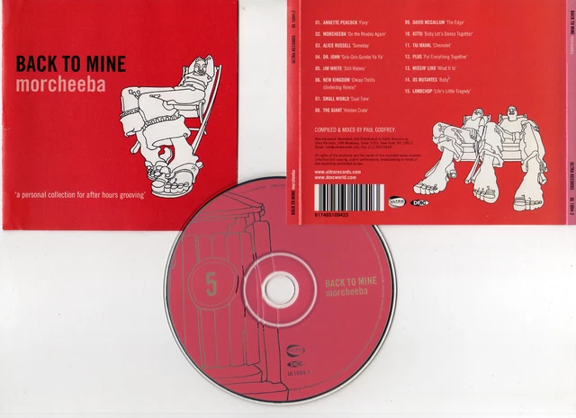 MORCHEEBA &BACK TO Mine" (CD) 2001 EUR 6,95 - PicClick FR