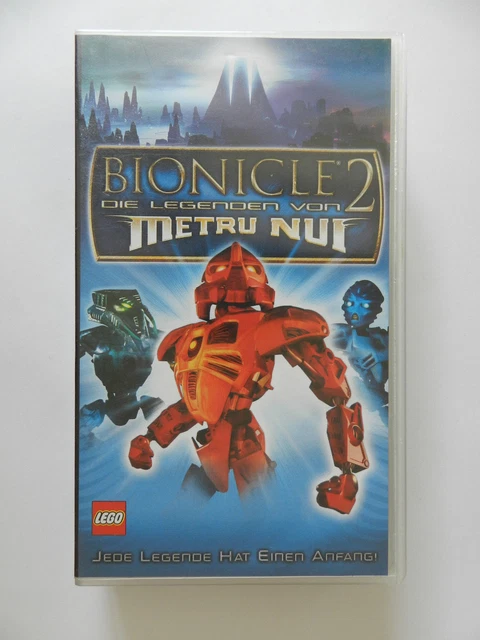 VHS VIDEO KASSETTE Bionicle 2 Die Legenden von Metru Nui Lego EUR 14,90 ...