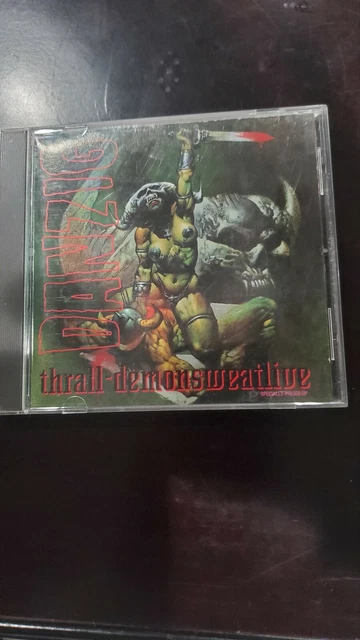 DANZIG THRALL DEMONSWEATLIVE CD/EP ORIGINAL 1993 Def American 9 45286-2 ...