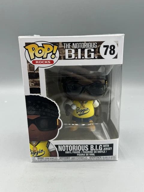 FUNKO POP! FIGURA Vinilo THE NOTORIOUS BIG - Biggie Smalls con Jersey ...