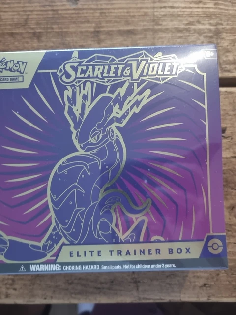 POKEMON SCARLET & Violet Base Set Elite Trainer Box ETB New & Sealed ...