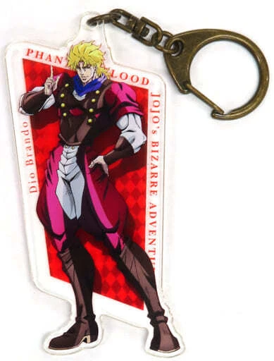 PORTE-CLÉS DIO BRANDODRAWN Acrylic Jojo’S Bizarre Adventure Anime 10th ...