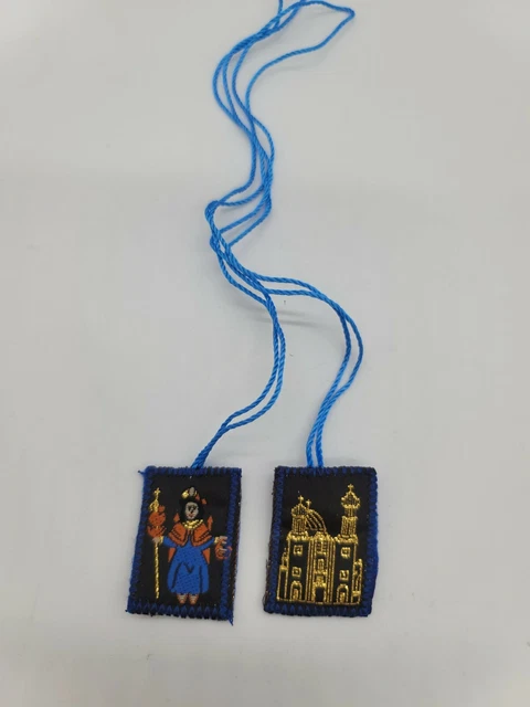 12 PC RELIGIOUS Scapular Escapulario De El Santo Nino de atocha £11.92 ...