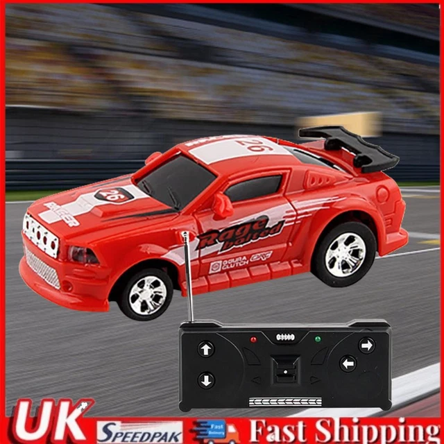 CAN REMOTE CONTROL Car LED Light Mini RC Racing Vehicle Model for Kids ...