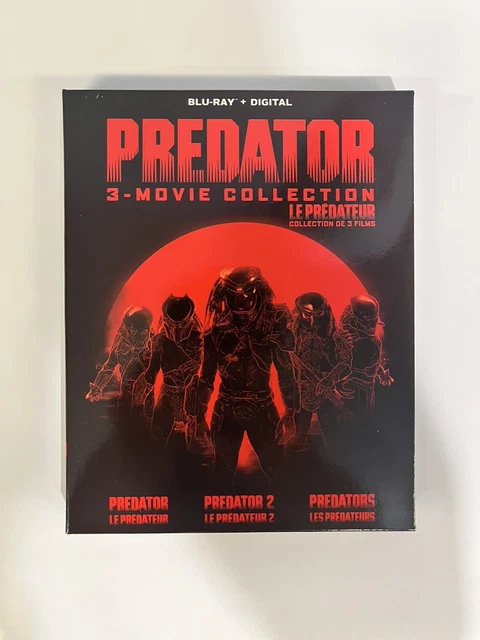 PREDATOR 3-MOVIE COLLECTION (Blu-ray) $35.00 - PicClick CA