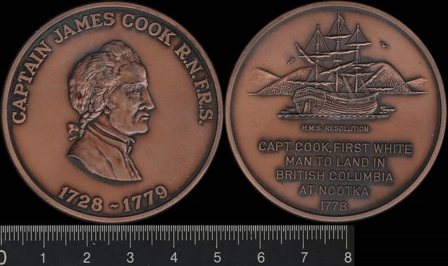 CANADA: 1979 CAPTAIN James Cook 150th Anniv Landing in British Columbia ...