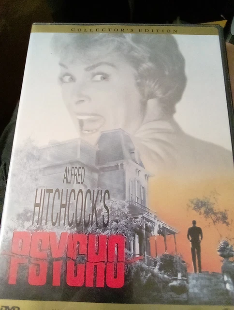 PSYCHO DVD ALFRED Hitchcock Has Insert Out Of Print A Must-have $6.95 ...