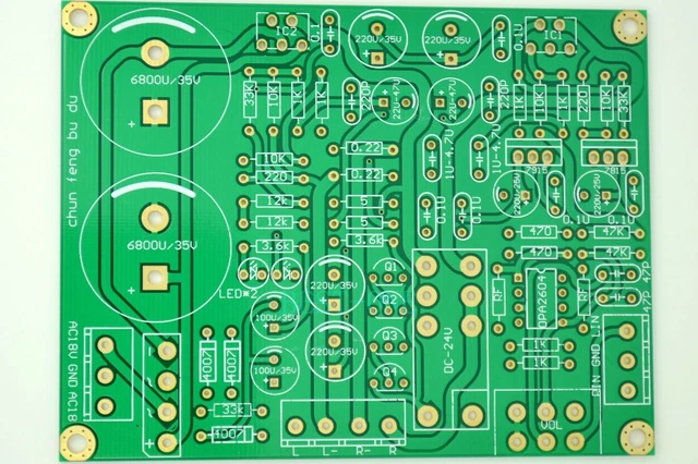 PCB BOARD FOR HIFI Amplifier Dual Op Amp LM1875 25W*2 17V~18V EUR 7,25 ...