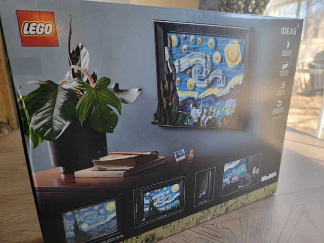 LEGO IDEAS VINCENT van Gogh La nuit étoilée 21333 ensemble MoMA 2316 ...