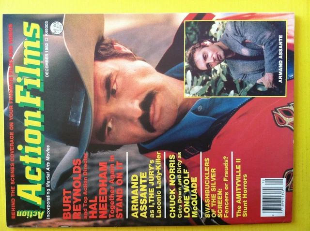ACTION FILMS MAGAZINE #2 Burt Reynolds - Chuck Norris - December 1982 Near Mint £9.72 - PicClick UK