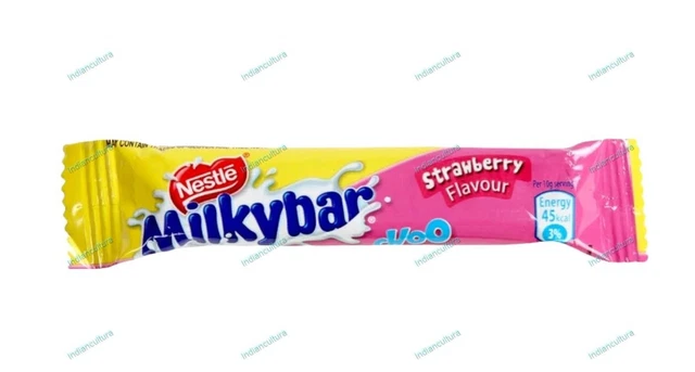 NESTLE MILKYBAR CHOO Strawberry 10g (Pack of 28) Best Quality Chocolate ...