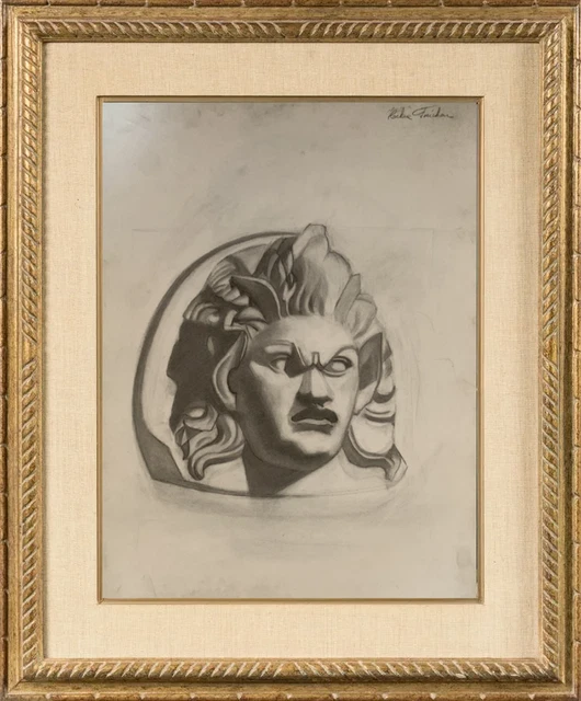 HELENE FORICHON (1896-1989) Dessin De Sculpture Academie Des Beaux-Arts ...