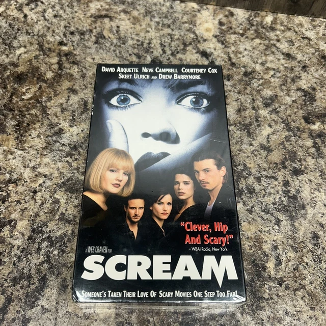 VINTAGE NEW SCREAM 1 Wes Craven VHS Tape Horror Movie SEALED 1996 ...