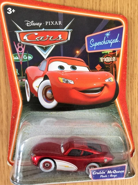 DISNEY PIXAR CARS CRUISIN' MCQUEEN Flash Supercharged Diecast Xmas ...