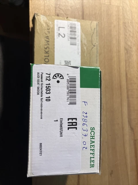 VW AUDI 02M 02Q Gearbox Input Shaft Bearing 02M311235A £30.00 - PicClick UK