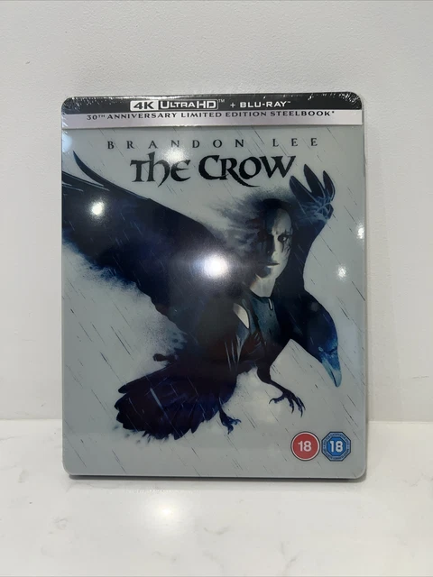 THE CROW 30TH Anniversary Limited Edition 4K UHD + BluRay Steelbook New & Sealed EUR 69,92 ...