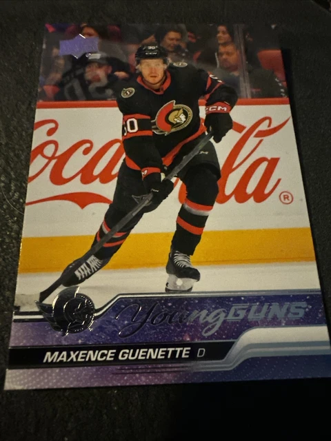 2023-24 UPPER DECK Series 2 - Maxence Guenette Young Guns #455 Senators ...