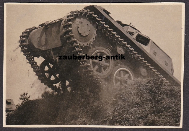 21224 FOTO WEHRMACHT Panzer I Panzerkampfwagen I Sd.Kfz. 101 tank WK2 ...
