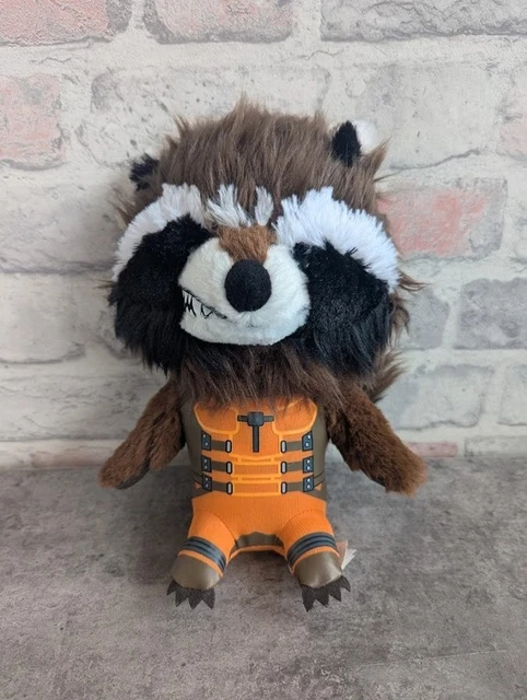 GUARDIANS OF THE Galaxy Rocket Racoon Plush Soft Toy Talking £8.66 ...