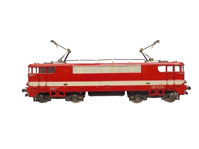 LOCOMOTIVE ELECTRIQUE JOUEF BB9288 SNCF Rouge Capitole HO fonctionnelle réf 8331 EUR 40,00 ...