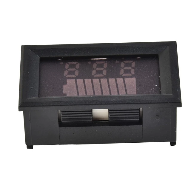 12V DIGITALANZEIGE STECKER Auto Voltmeter LED Meter Spannung Batterie ...