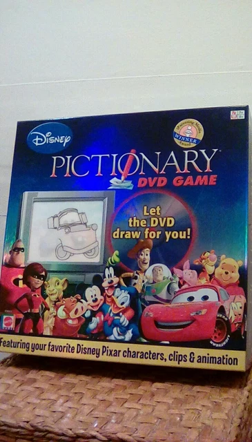 DISNEY PICTIONARY DVD Game Featuring Pixar £2.00 - PicClick UK