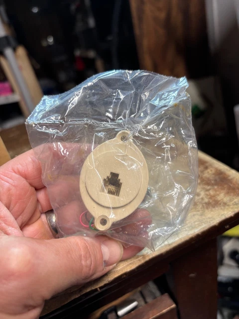 VINTAGE WESTERN ELECTRIC Telephone Wall Jack SE625F Bell System NOS ...