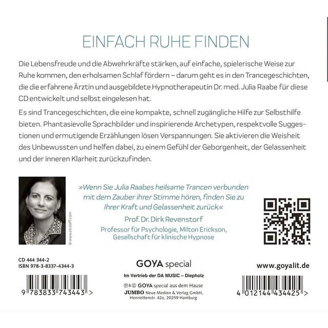 JULIA DR.MED.RAABE EINFACH Ruhe Finden (Trancegeschichten zur Erholun ...