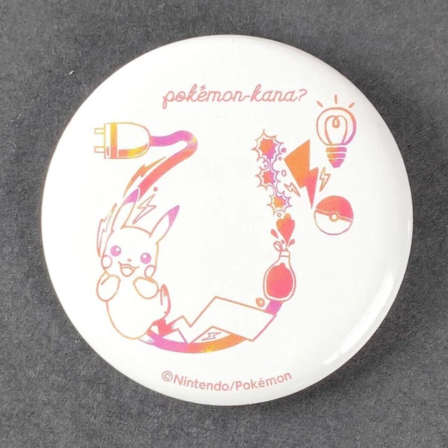 PIKACHU POKEMON KANA? Button Badges Japanese Nintendo From Japan F/S EUR 20,03 - PicClick FR
