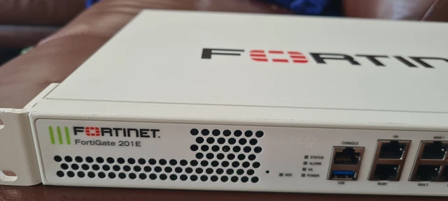 FORTINET FORTIGATE 201E Next Generation VPN Firewall with SSD £559.00 ...