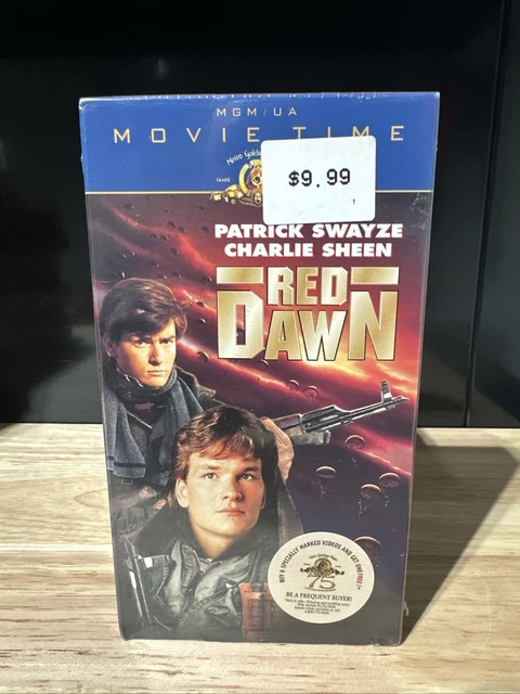RED DAWN (VHS, 1998) Patrick Swayze, Charlie Sheen New And Sealed VHS Movie £9.57 - PicClick UK