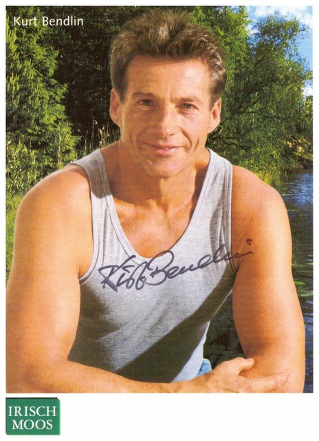 KURT BENDLIN (VERSTORBEN) Leichtathletik (3.OS 1968) Autogrammkarte (11 ...