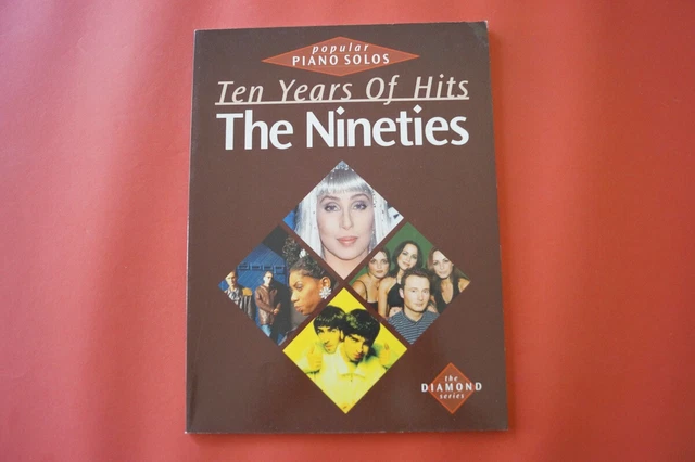 TEN YEARS OF Hits: The Nineties. Songbook sheet music. piano £9.63 ...