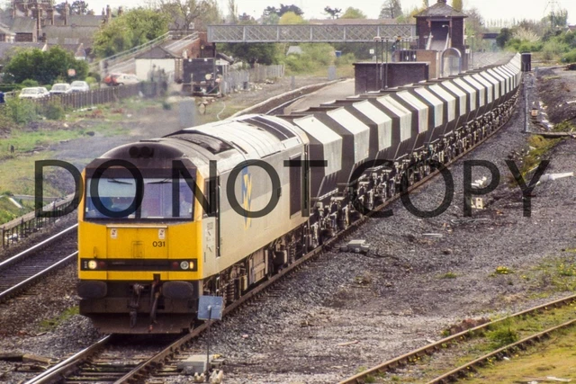 UK DIESEL TRAIN Railway Photograph Of Class 60 60031 Loco. Rm60-154 £1. ...