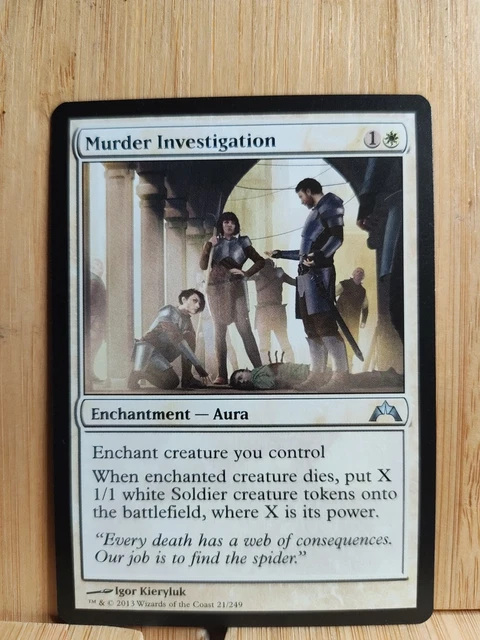 MAGIC THE GATHERING🏆 MURDER INVESTIGATION - Enchantment 🏆MTG Card $3.00 ...