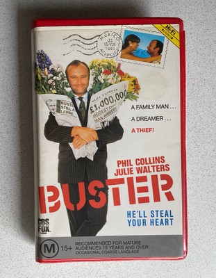 BUSTER [VHS] CBS Fox Video Big Box Ex-Rental Tape 1988 Phil Collins! £ ...