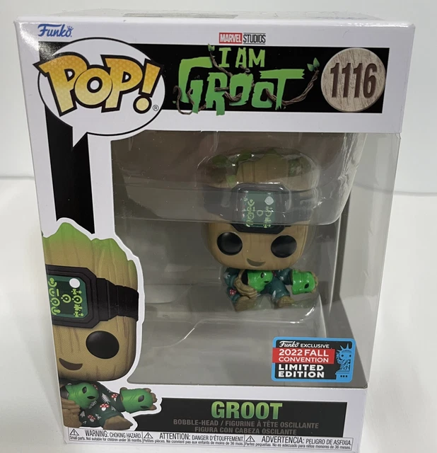 FUNKO POP I Am GROOT Marvel 2022 Fall Convention Limited Edition ...