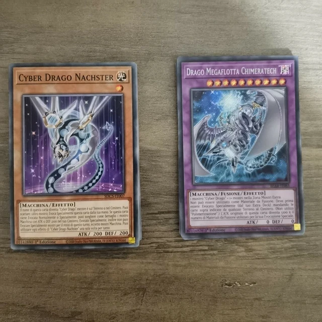 YU-GI-OH LOTTO - Mazzo Cyber Drago Fusione - DECK + EXTRA DECK EUR 30 ...